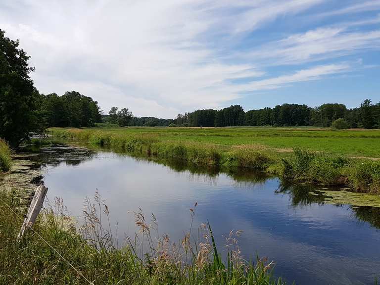 Wehr in der Schnellen Havel – Querung schnelle Havel Runde von Malz ...