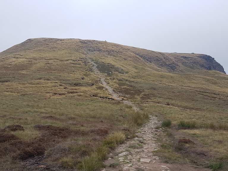 Kinder Reservoir, Kinder Downfall & Kinder Low loop from Bowden Bridge ...