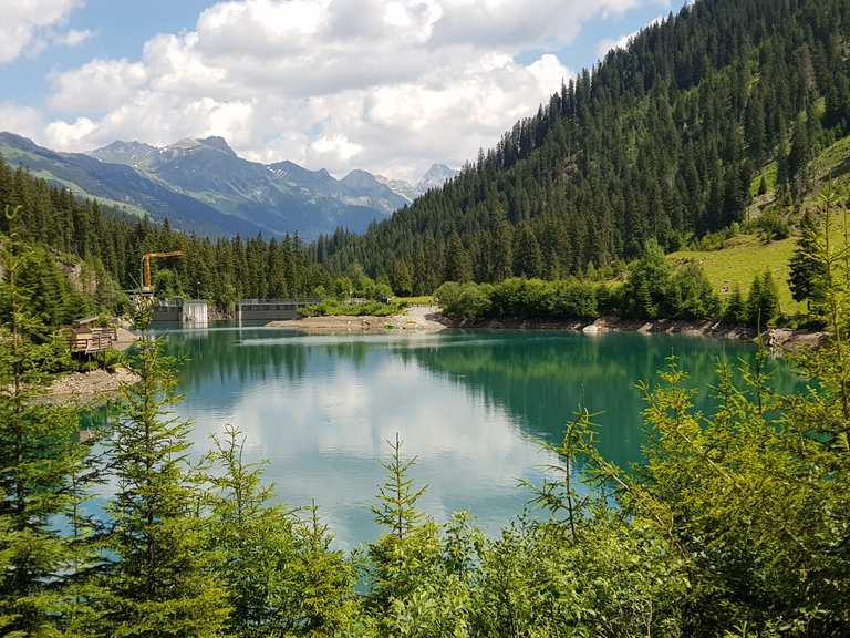 Verwallsee bei St. Anton am Arlberg/Tirol Mountain Bike Trails & Tracks ...