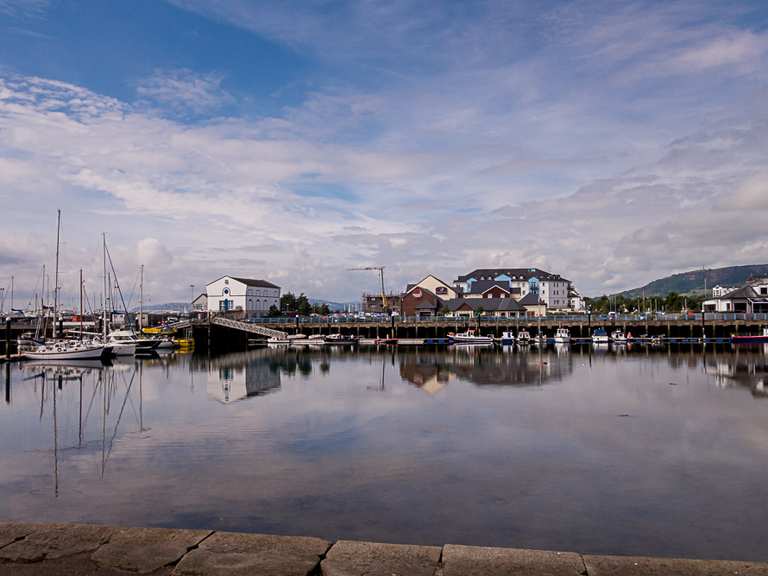 Carrickfergus Castle and Marina Road Cycle Routes and Map | Komoot