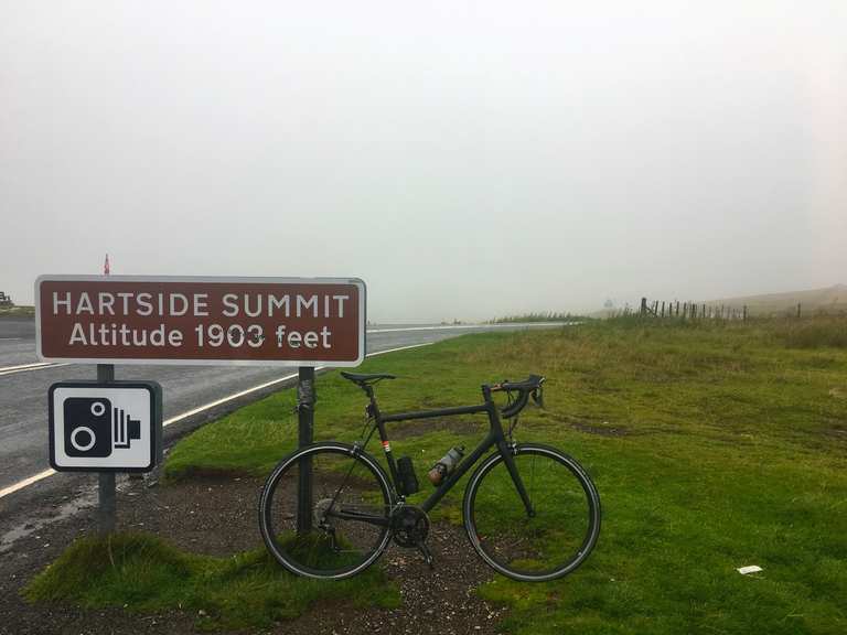 Hartside Fell - Road Cycle Routes and Map | Komoot