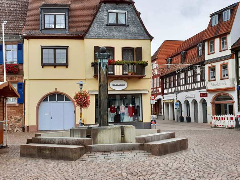 Dieburg Marktplatz Road Cycle Routes and Map | Komoot