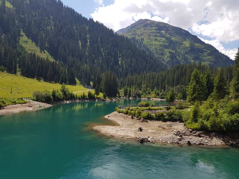 Verwallsee bei St. Anton am Arlberg/Tirol Mountain Bike Trails & Tracks ...