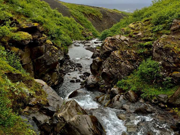 Magnúsarfoss – Blick auf Skaftafellsjökull Circuit à partir de Höfn ...