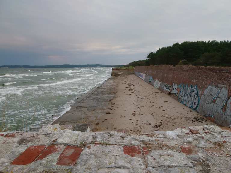 Kaimauer am Strand von Prora Routes for Walking and Hiking | Komoot