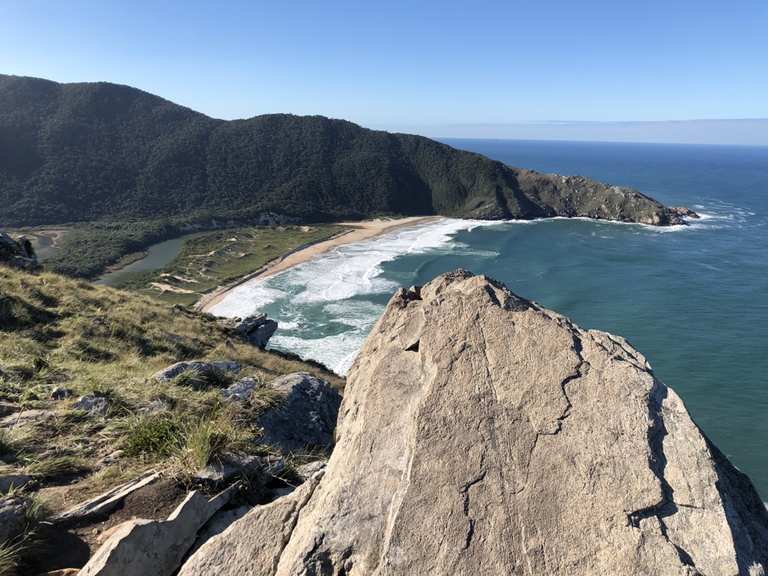 Subida al Morro da Coroa desde Florianópolis — ida y vuelta | Wanderung ...
