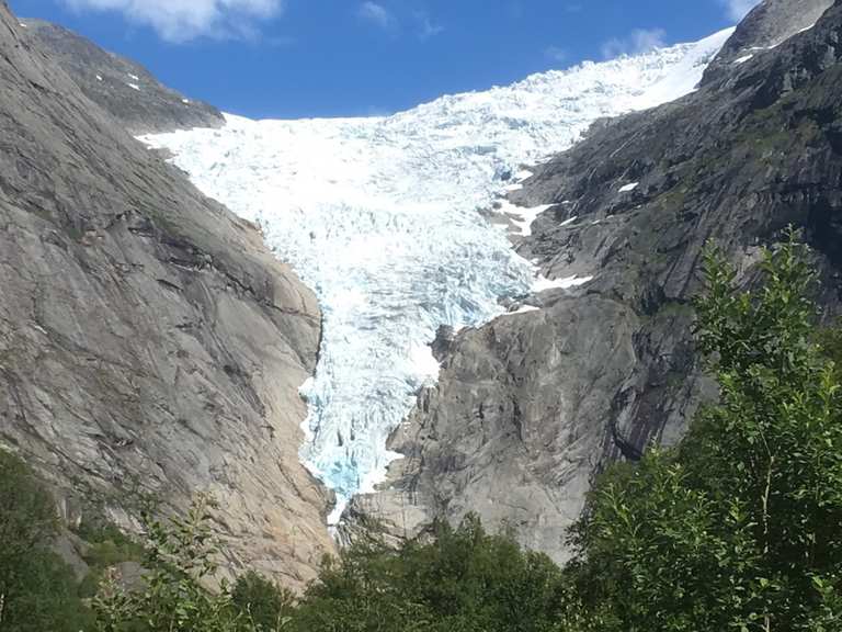 Briksdalsbreen (Briksdal glacier) Routes for Walking and Hiking | Komoot