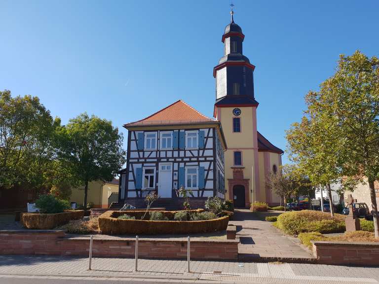 Protestant church + registry office - Rodgau/Dudenhofen. 🚴‍♂️ Road ...