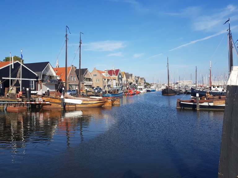 Historische haven van Urk: Wanderungen und Rundwege | komoot