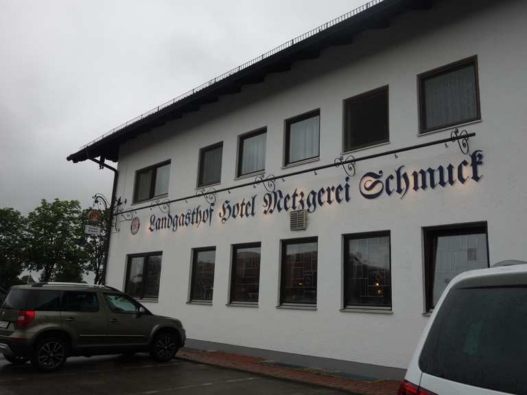 Landgasthof Hotel Metzgerei Schmuck in Arget : Radtouren und Radwege ...