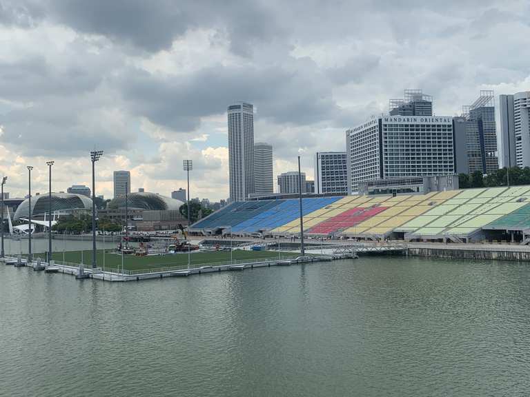 Marina Bay Floating Stadium Routes for Walking and Hiking | Komoot