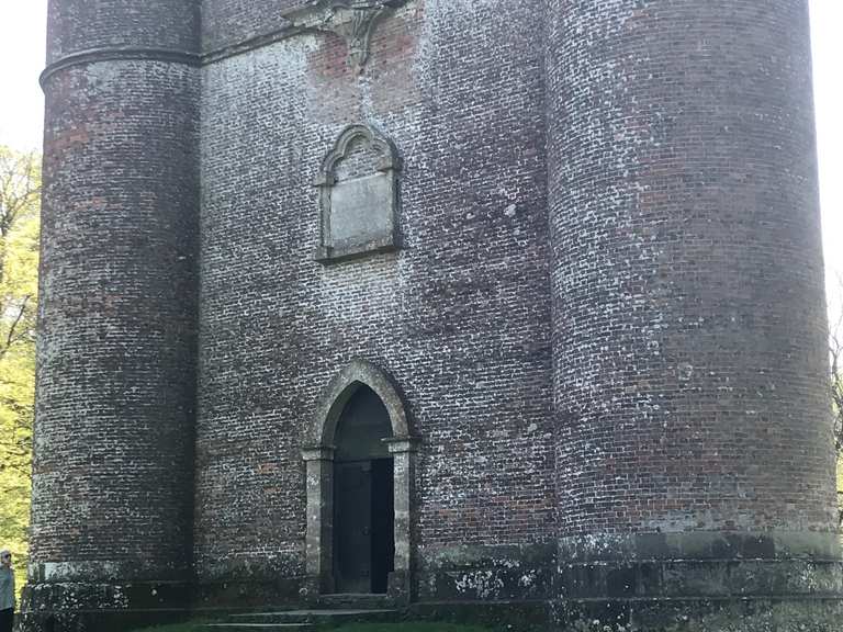 King Alfred's Tower - Cycle Routes and Map | Komoot