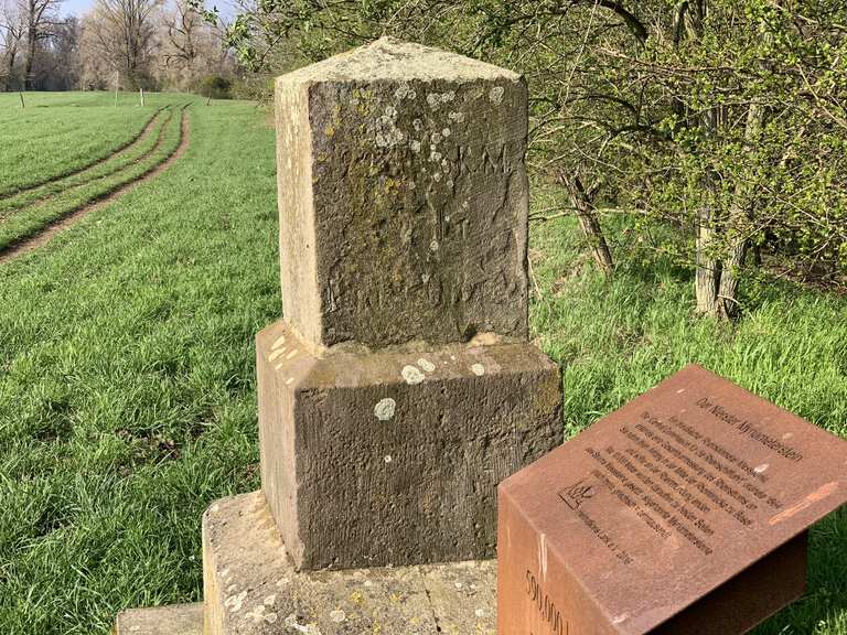 Myriameter stone Nierst - Cycle Routes and Map | Komoot