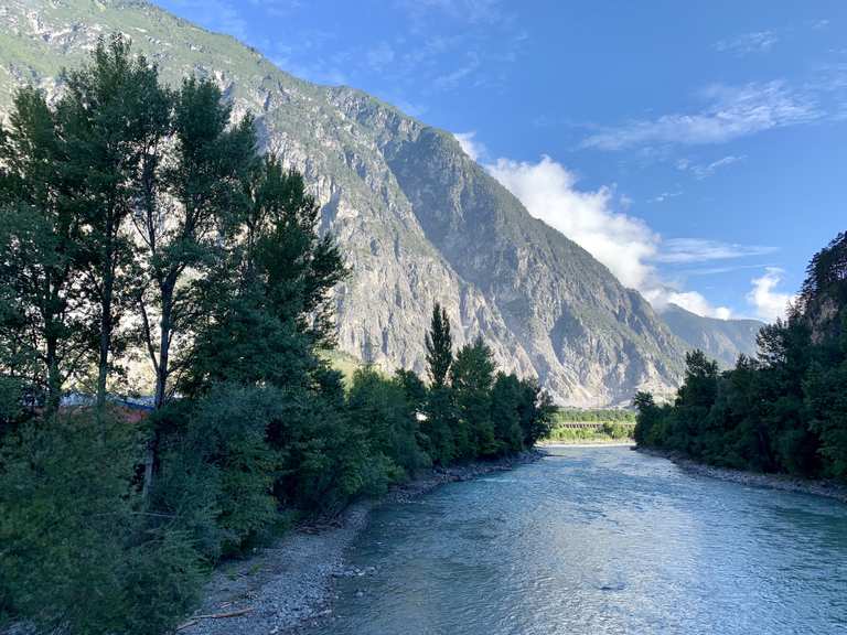 Fluss und Berge – Pontlatzer Brücke Runde von Imst-Pitztal ...