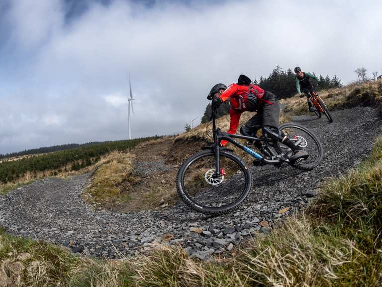 Blade red trail from Glyncorrwg — MTB trails of the Afan Valley ...