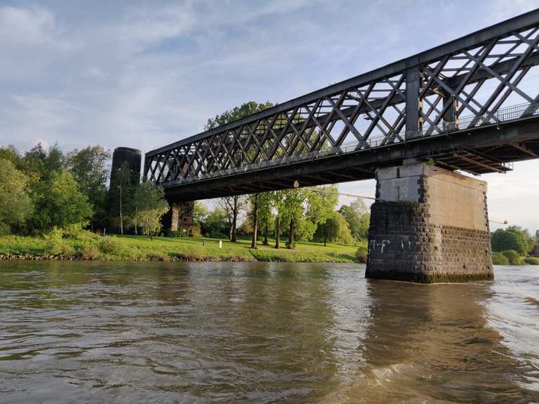 Urmitzer Rheinbrücke : Radtouren und Radwege | komoot