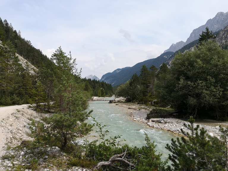 Obere Isar – Isar-Quellen Runde von Leutasch | Gravel-Tour | Komoot