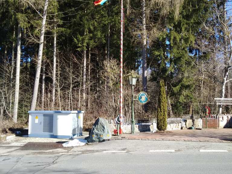 Schlagbaum zwischen Baden und Württemberg im Zollhaus Routes for ...