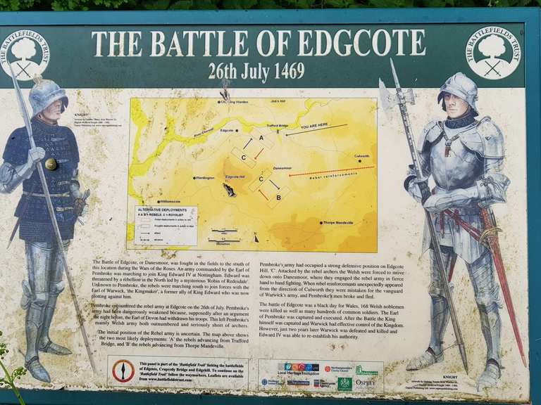 Battle of Edgcote Routes for Walking and Hiking | Komoot