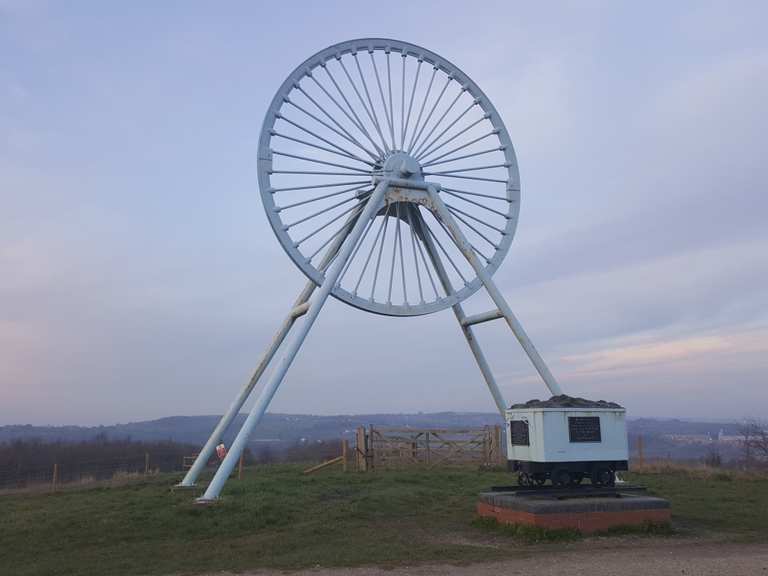 Apedale Pit Wheel Memorial Routes for Walking and Hiking | Komoot