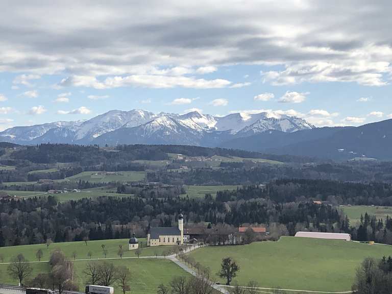 Aussichtspunkt Irschenberg: Mountainbike-Touren und -Trails | komoot