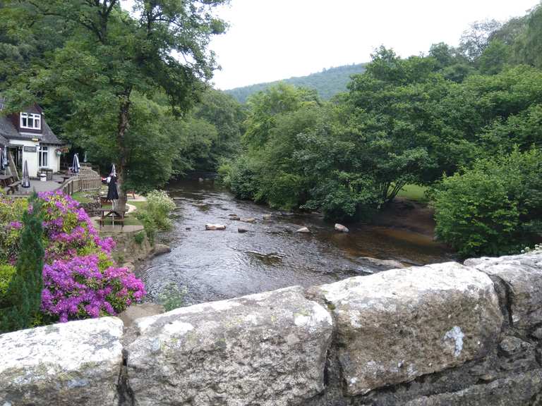 Fingle Bridge Routes for Walking and Hiking | Komoot
