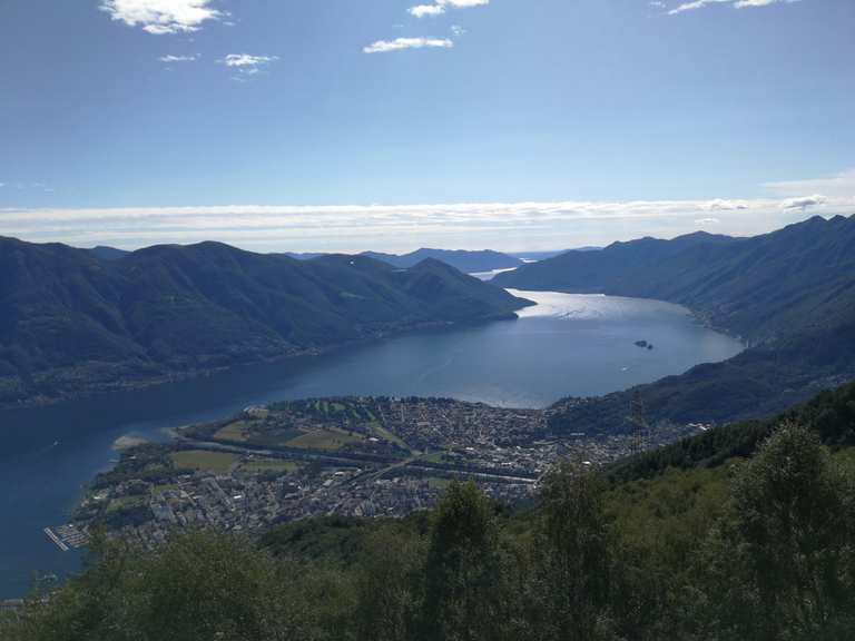 Capanna Cardada – Wallfahrtskirche Madonna del Sasso Runde von Orselina ...