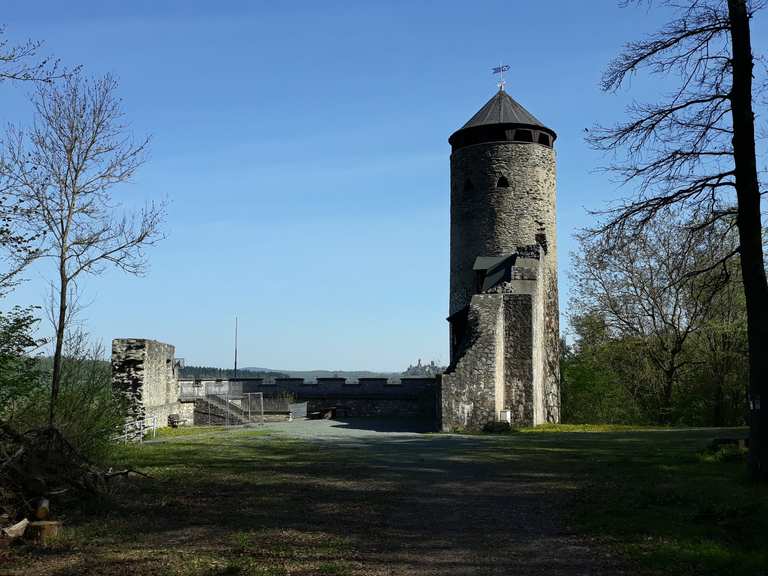 Burgruine Philippstein: Wanderungen und Rundwege | komoot