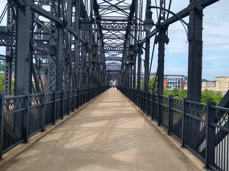 Three Rivers Heritage Trail – Hot Metal Bridge loop from Shadyside ...