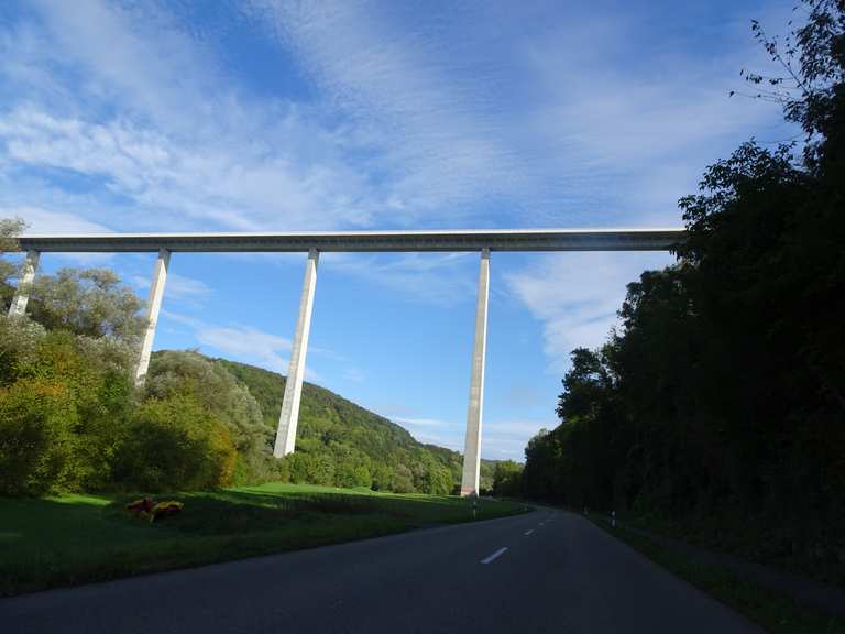 Kochertalbrücke Autobahn A6 - Road Cycle Routes and Map | Komoot
