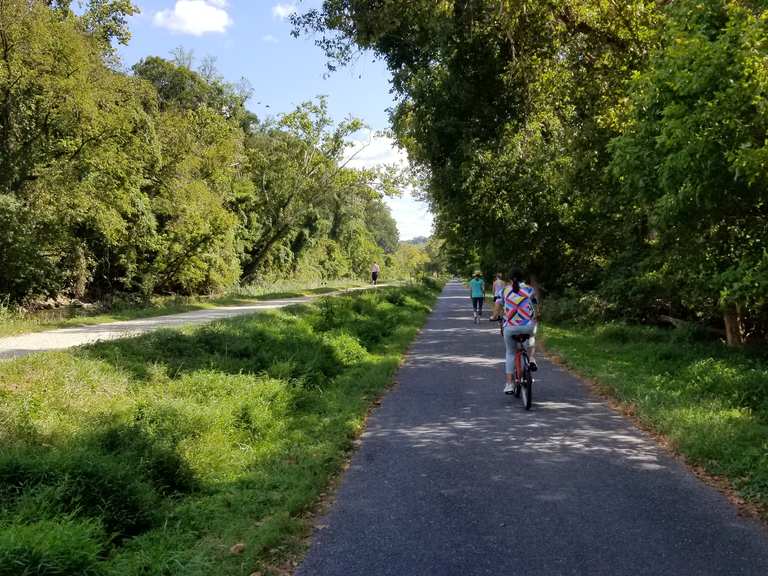 Capital Crescent Trail - Bethesda to Georgetown Cycle Routes and Map ...
