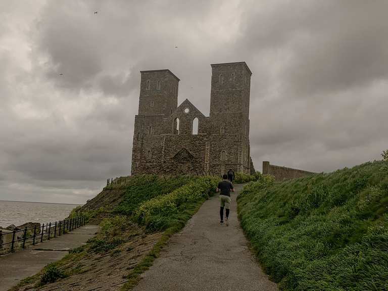 Reculver Towers - Cycle Routes and Map | Komoot