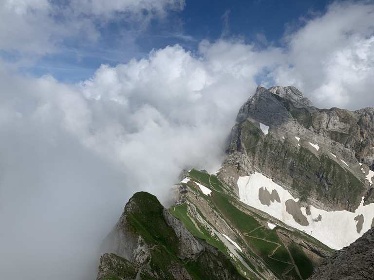 Säntis über Lisengrat | Wanderung | Komoot