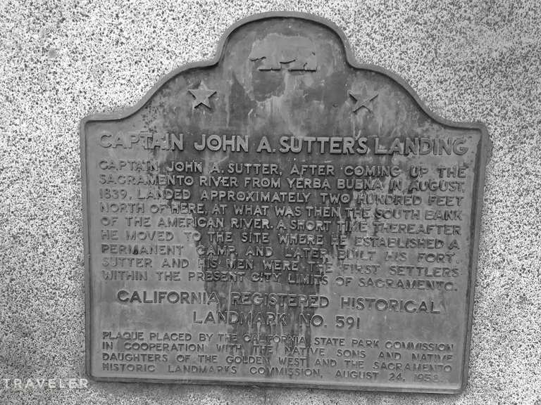 Captain John Sutter's Landing Memorial ⛏️ : Radtouren und Radwege | komoot