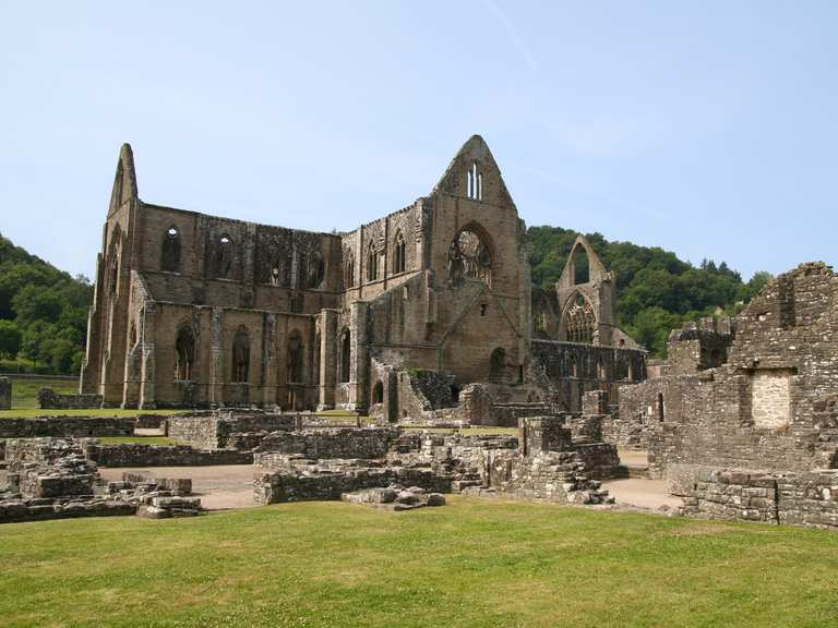 Tintern Abbey Ruins Routes for Walking and Hiking | Komoot