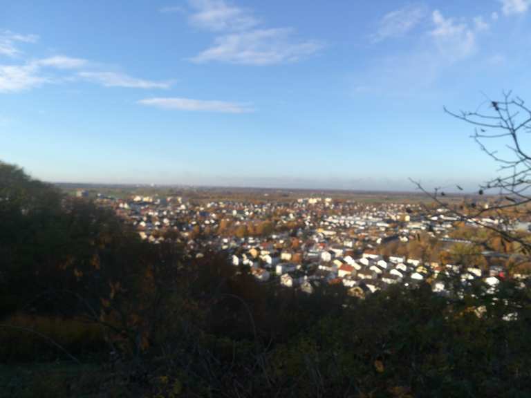 Blick auf Hemsbach: Mountainbike-Touren und -Trails | komoot