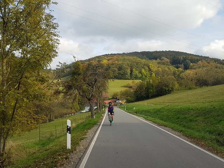 Auffahrt über Ober-Mengelbach - Road Cycle Routes and Map | Komoot