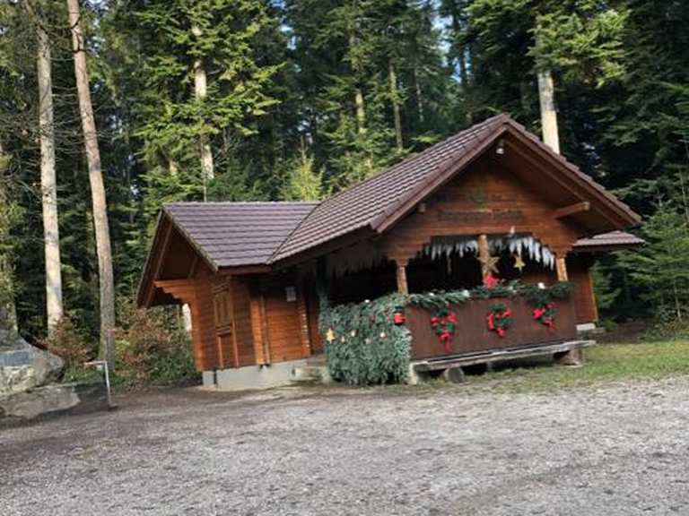 Waldhütte Melchnau am Babeliplatz: Wanderungen und Rundwege | komoot