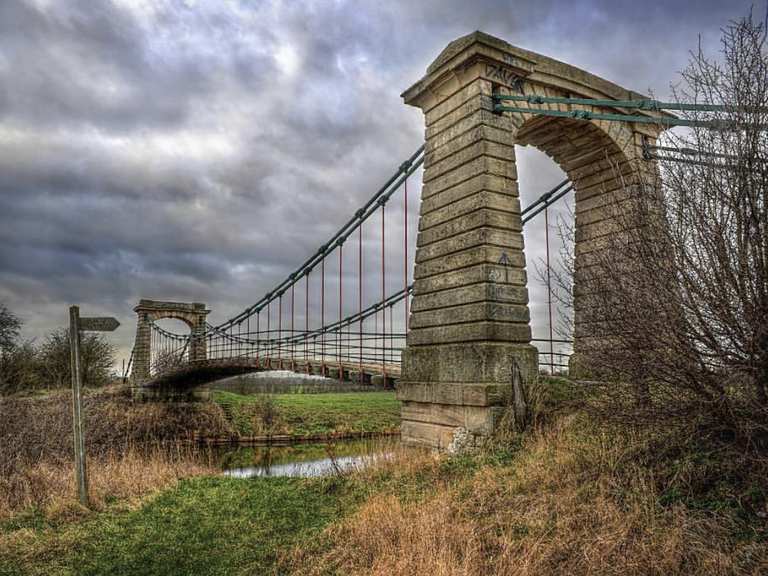 Horkstow Suspension Bridge - Cycle Routes and Map | Komoot