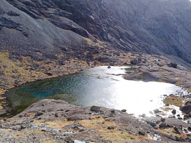 Coire Lagan & Eas Mor loop from Glenbrittle Camp Site — Isle of Skye ...