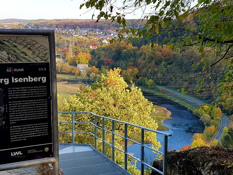 Burg Isenberg: Mountainbike-Touren und -Trails | komoot