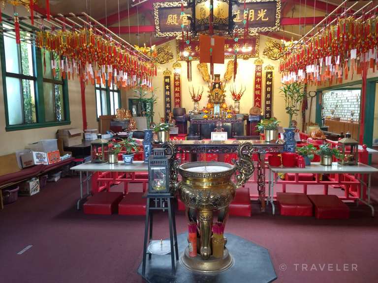 Quong Ming Jade Emperor Palace ⛩️ & Chinatown Public Library Routes for ...