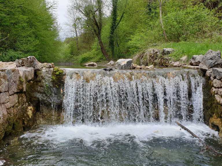 Le cours de la rivière Korana, loin des foules de touristes ...