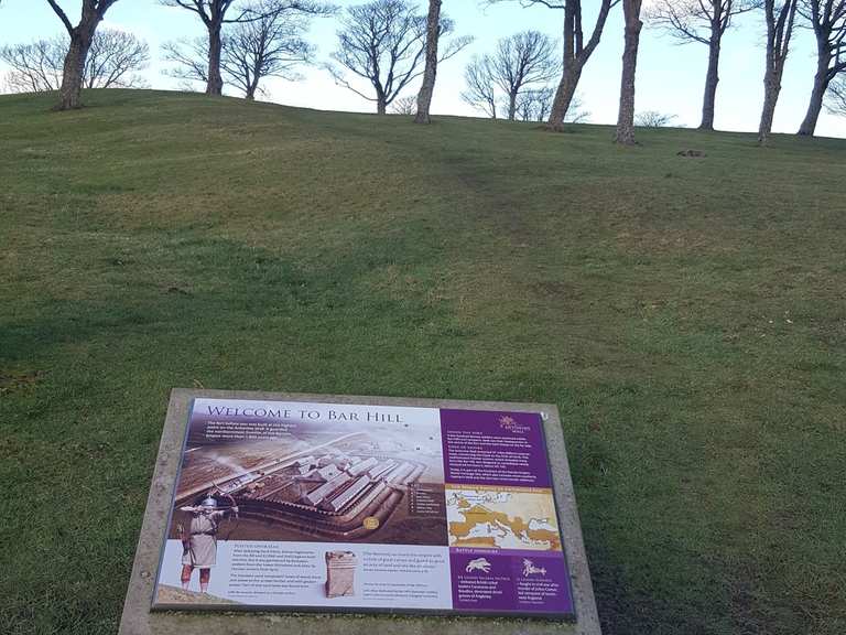 Bar Hill Roman Fort Routes for Walking and Hiking | Komoot