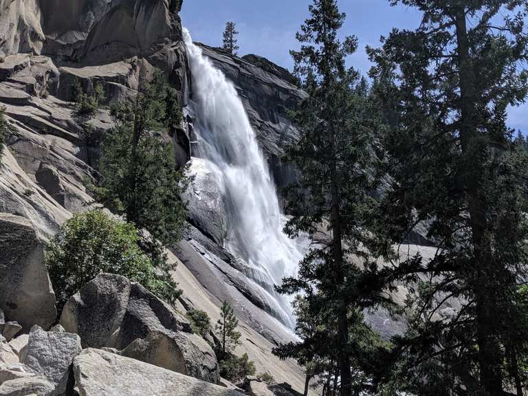Nevada Falls Routes for Walking and Hiking | Komoot