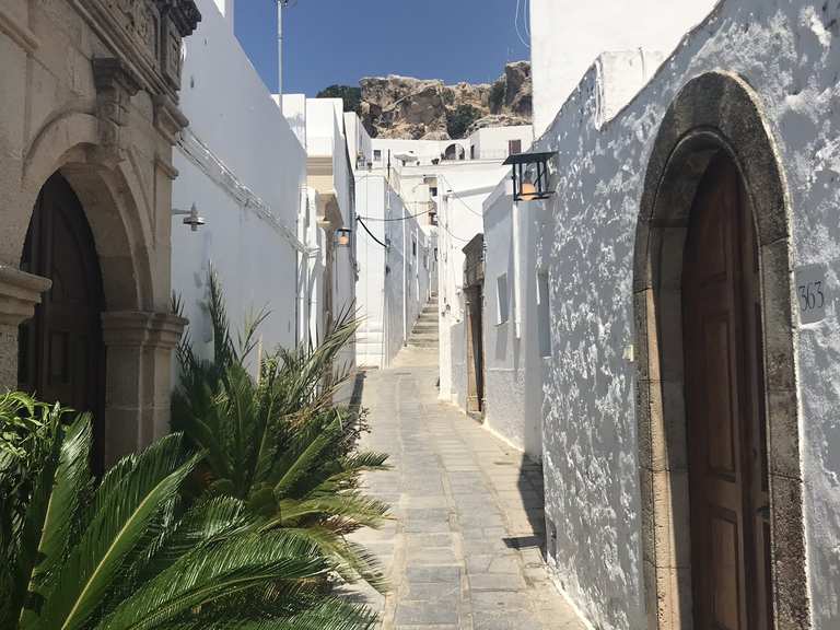 Lindos Altstadt Routes for Walking and Hiking | Komoot