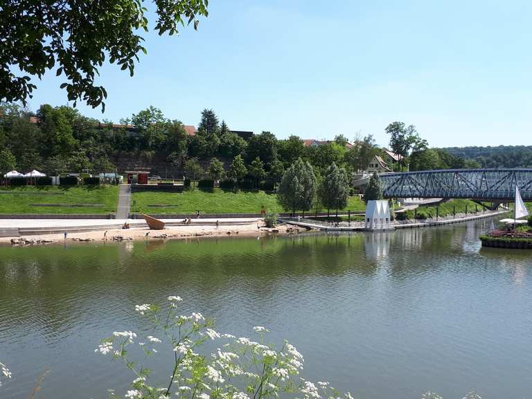 Am Neckar in Remseck Neckargröningen - Itinéraires vélo et carte | Komoot