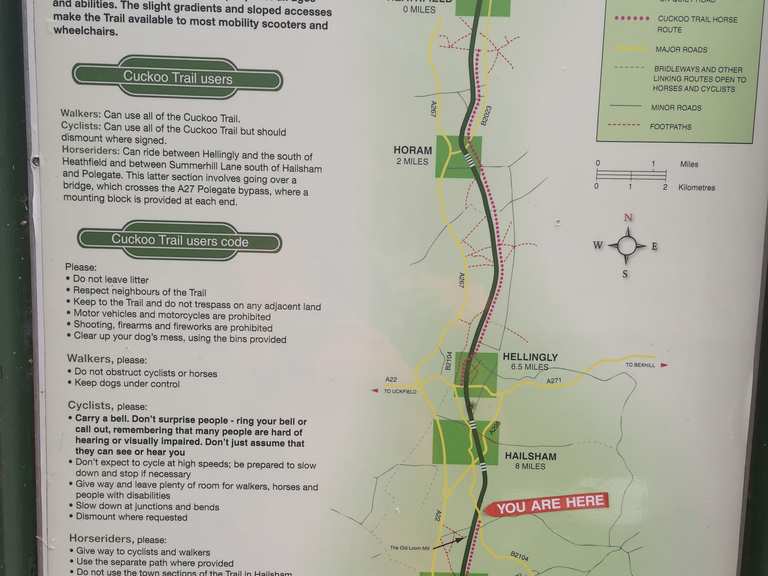 Cuckoo trail Cycle Routes and Map | Komoot