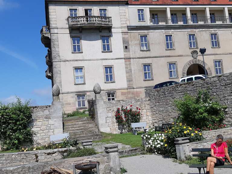 Blick auf Schloss Bieberstein - Cycle Routes and Map | Komoot
