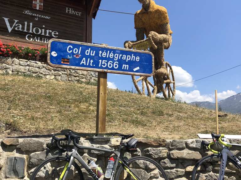 Col du Télégraphe: percorsi per bici da corsa | Komoot